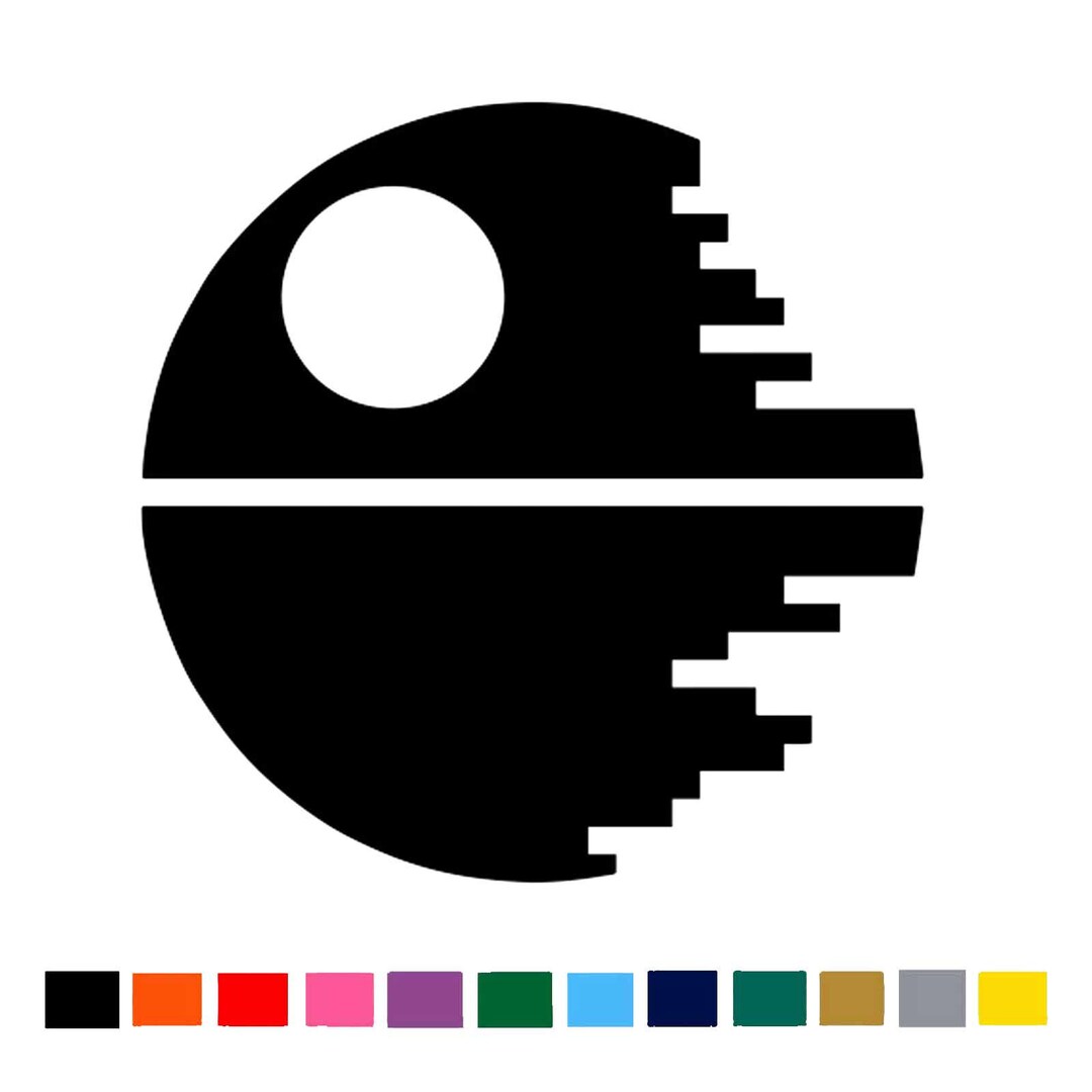 Death Star Logo Vinyl Decal for Car Truck Laptop Window Wall Bumper ...