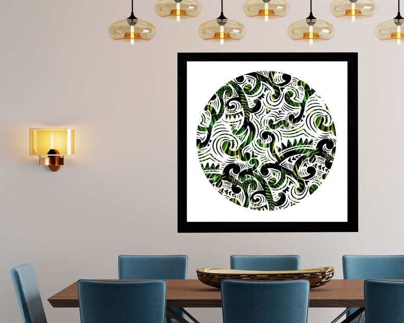 Koru Pattern Design New Zealand Plant Pacific Islands Art - Etsy New ...