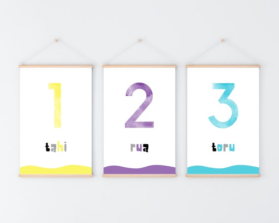 0-20 Learning Flashcards Te Reo Maori to English Classroom - Etsy