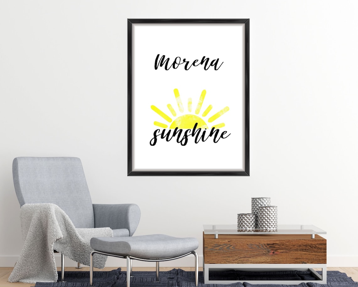 Morena Sunshine Good Morning Sunshine Maori language NZ | Etsy