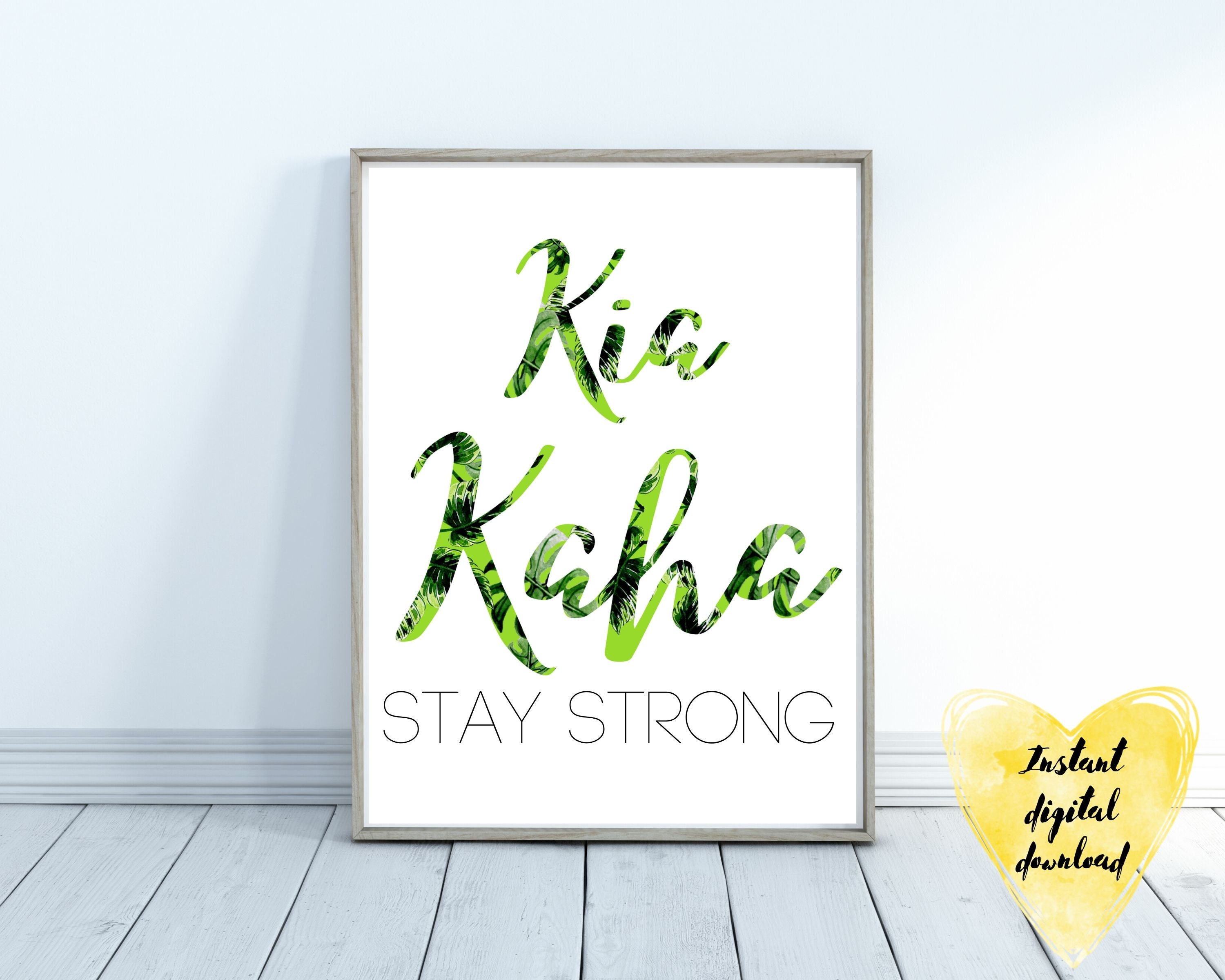 Forever Strong Kia Kaha
