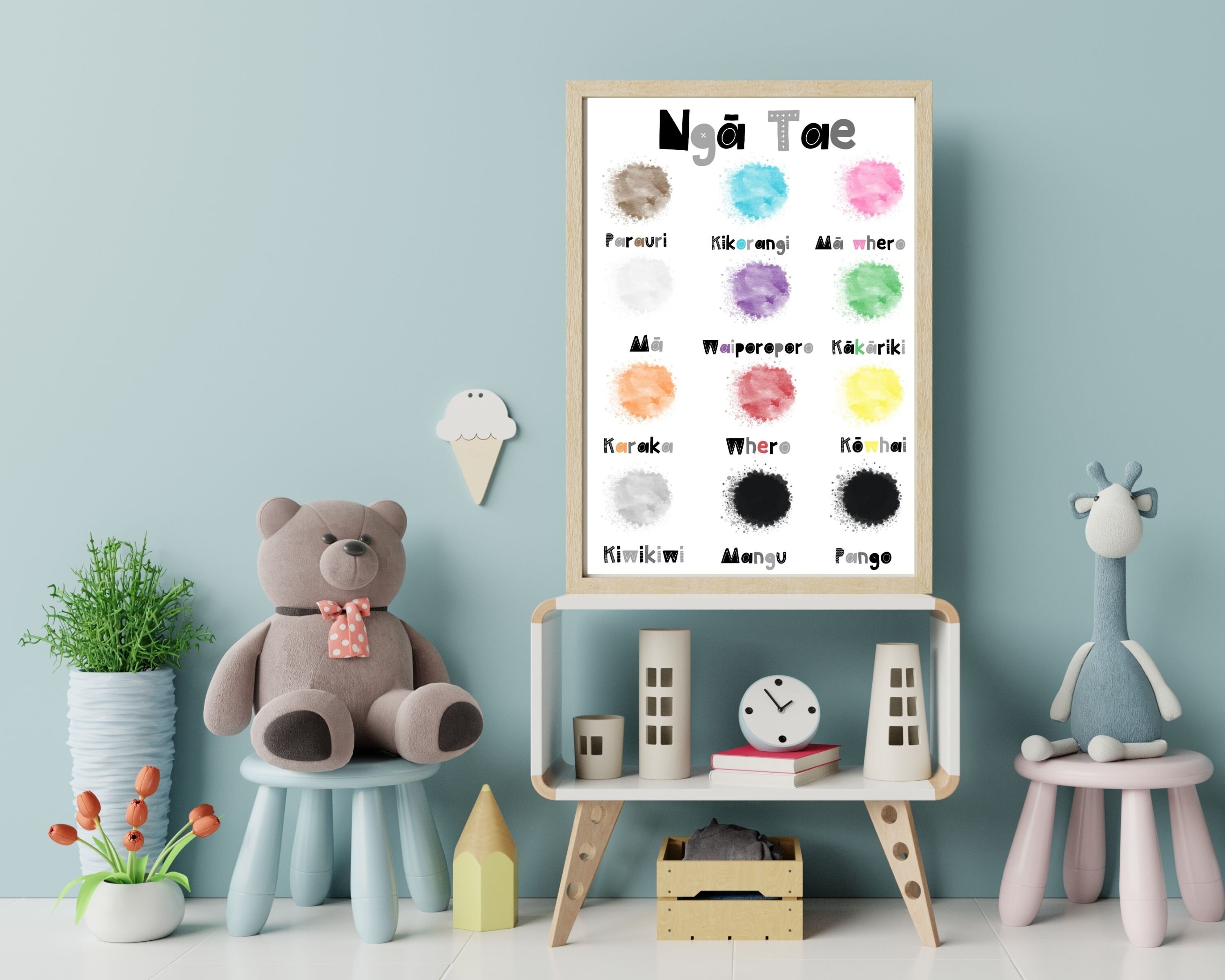 Maori Colours - Classroom Printables, Classroom Poster, Kindergarten ...