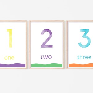 Flashcards 0-20 Kids Numbers Vocabulary Cards ESL Flashcards ...