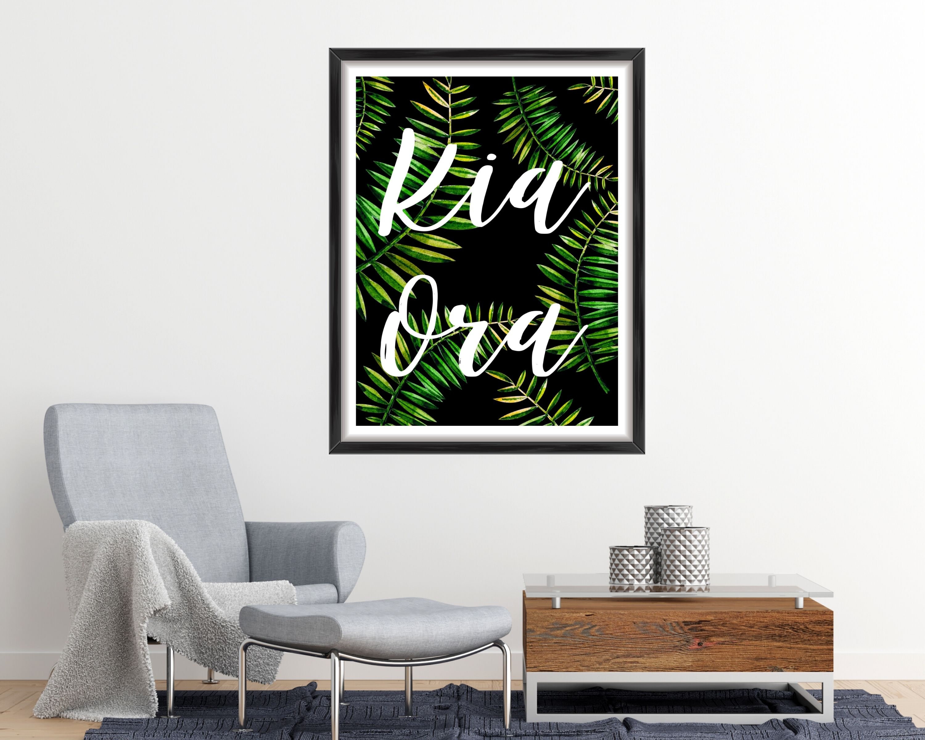Kia Ora New Zealand Print Printable Maori Wall Art Maori Language Hello ...