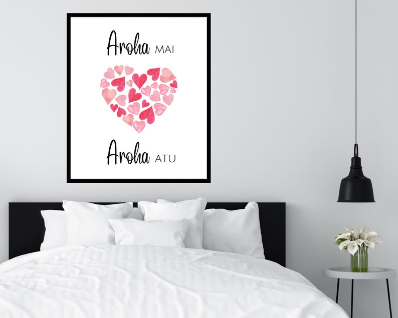 New Zealand Aroha Mai Aroha Atu love Received Love Returned - Etsy