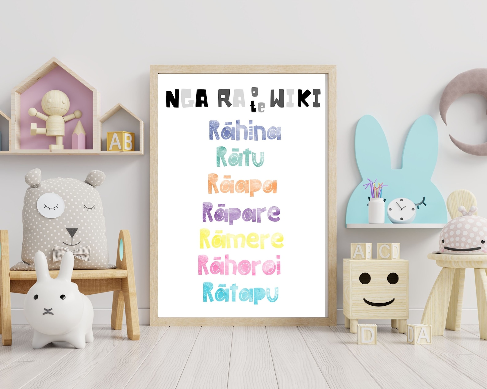 Maori Days of the Week - Classroom Printables, Classroom Poster ...