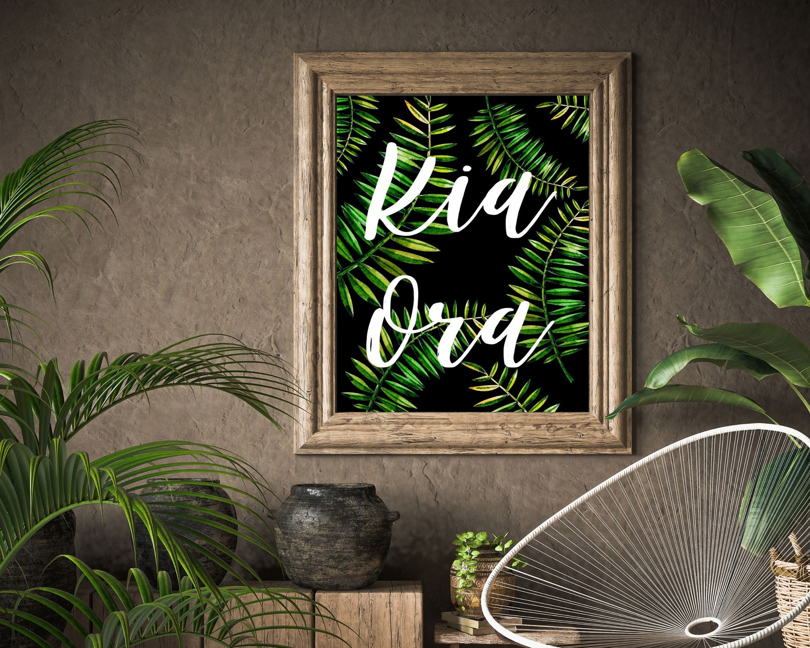 Kia Ora New Zealand Print Printable Maori Wall Art Maori Language Hello Greeting Te Reo Wall Art ...