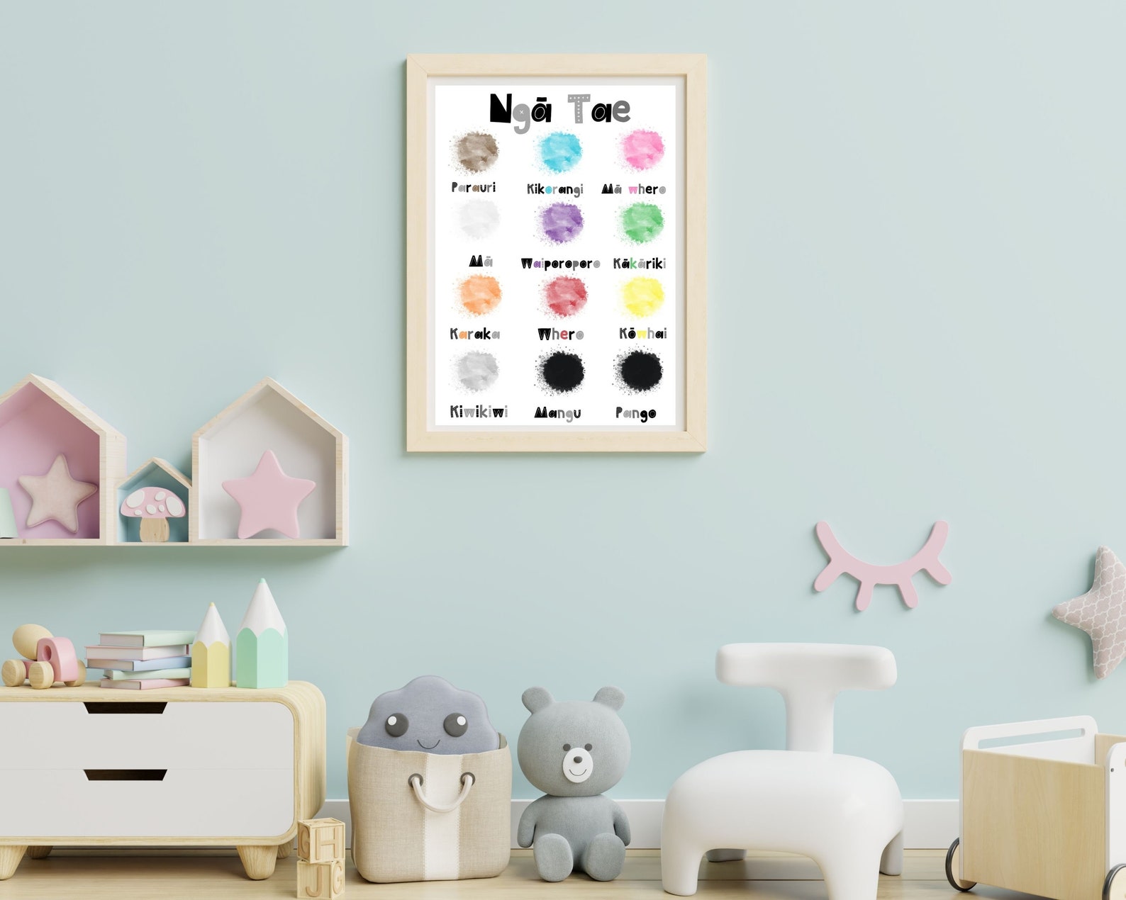 Maori Colours - Classroom Printables, Classroom Poster, Kindergarten ...