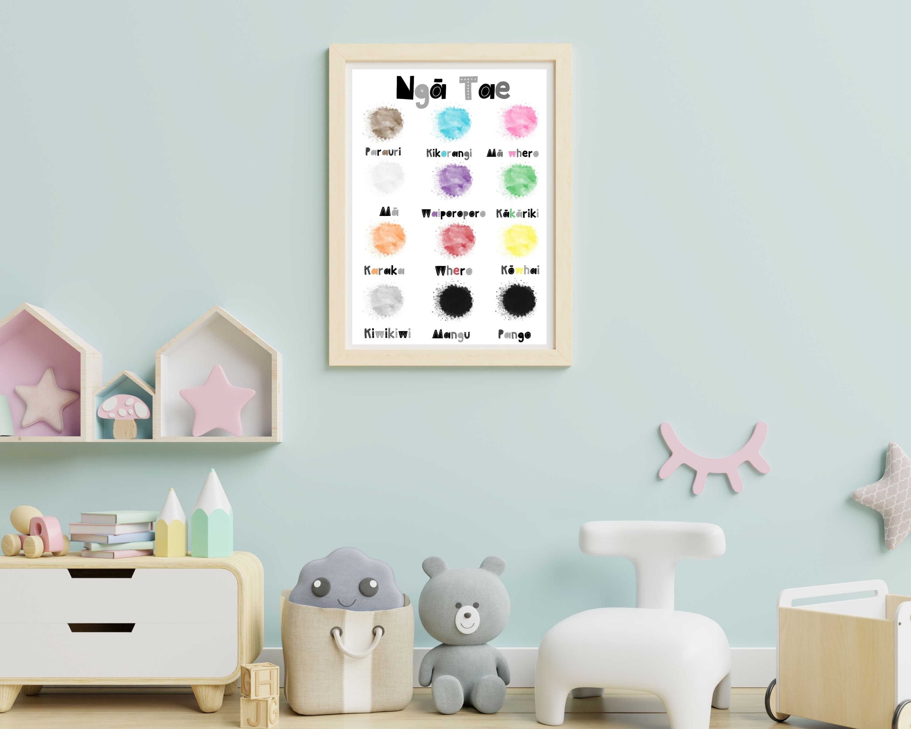 Maori Colours - Classroom Printables, Classroom Poster, Kindergarten ...