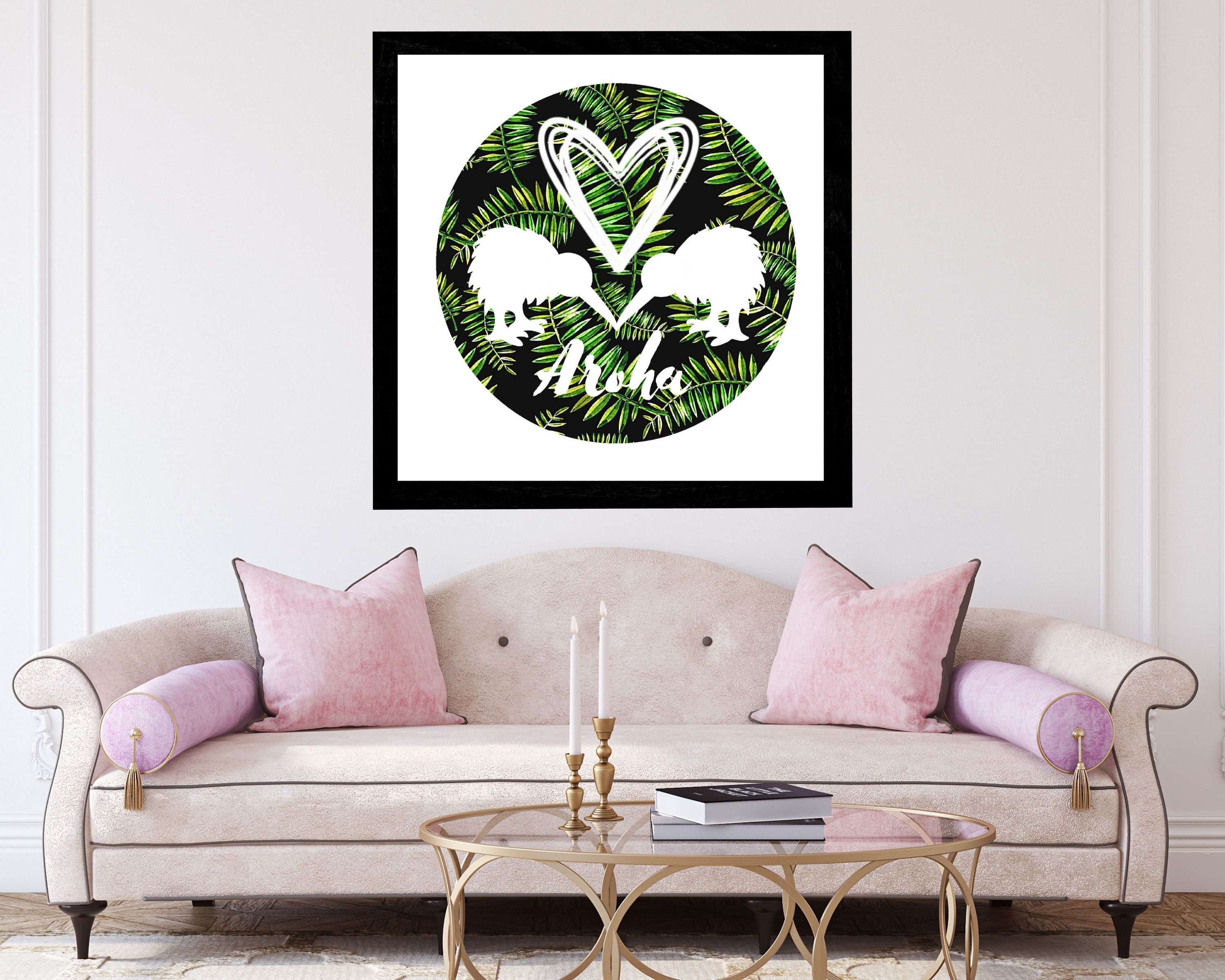 New Zealand Prints Maori Kiwi Print Maori Language Te - Etsy