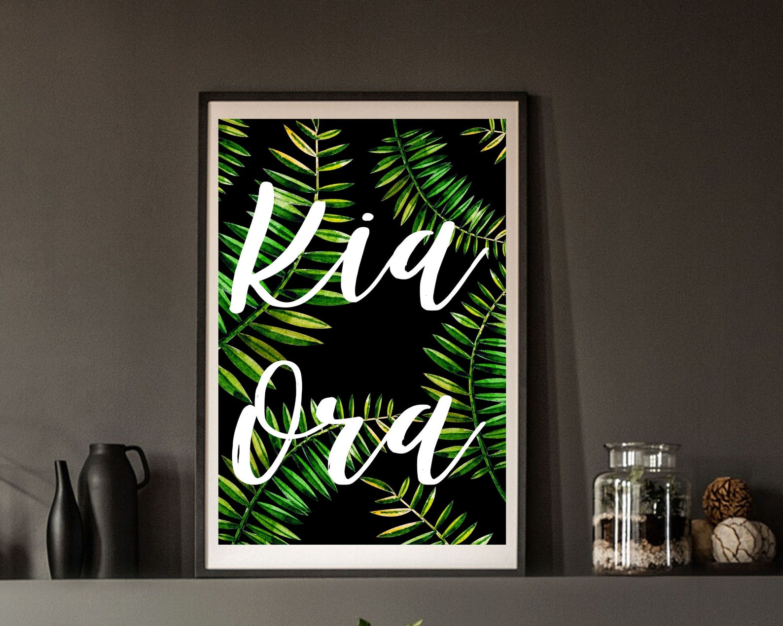 Kia Ora New Zealand Print Printable Maori Wall Art Maori Language Hello ...