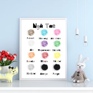 Maori Colours - Classroom Printables, Classroom Poster, Kindergarten ...
