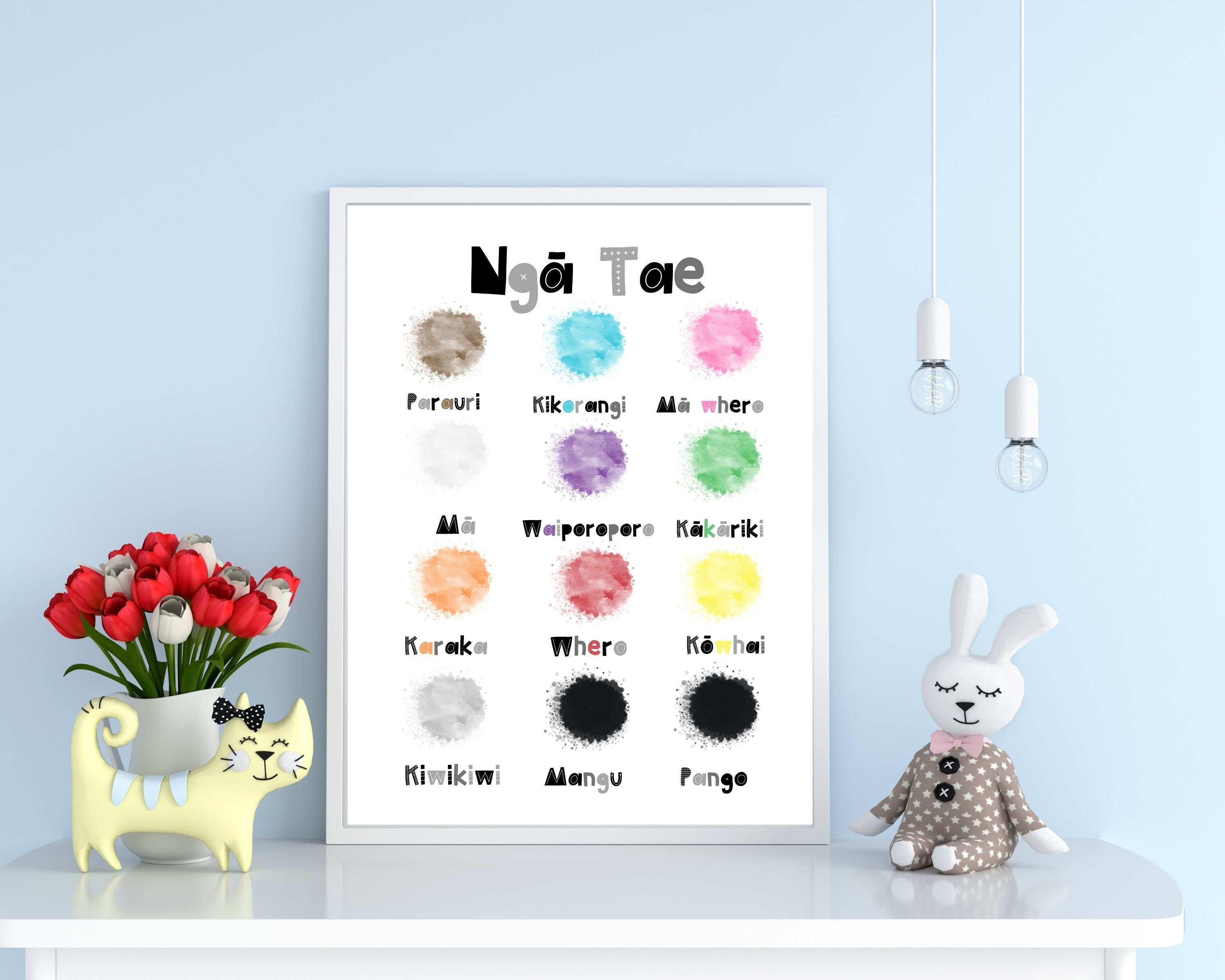 Maori Colours - Classroom Printables, Classroom Poster, Kindergarten ...