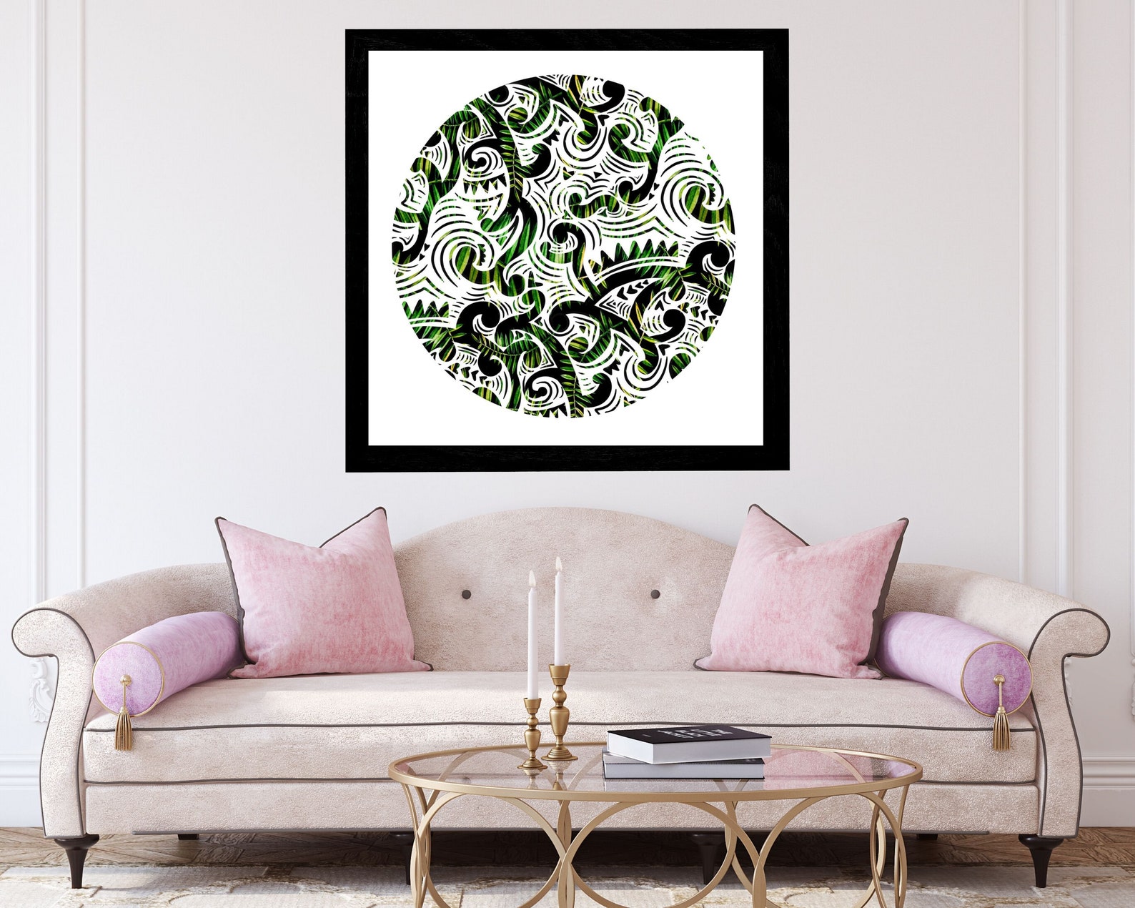 Koru Pattern Design - New Zealand Plant - Pacific Islands Art - Maori ...