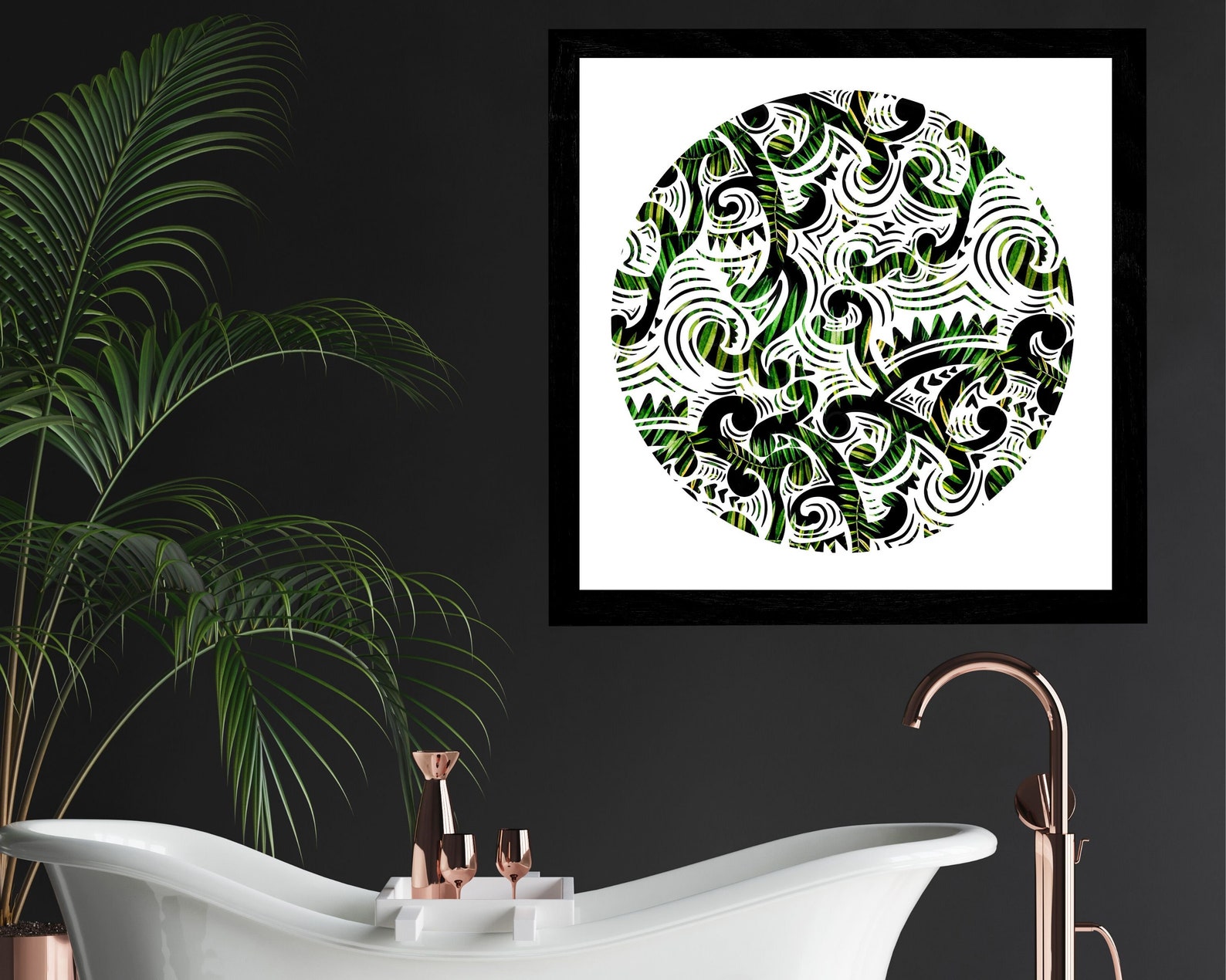 Koru Pattern Design New Zealand Plant Pacific Islands Art - Etsy New ...