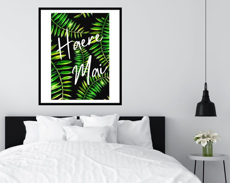 Haere Mai - Welcome - New Zealand - Maori Language - Te Reo Maori - Etsy
