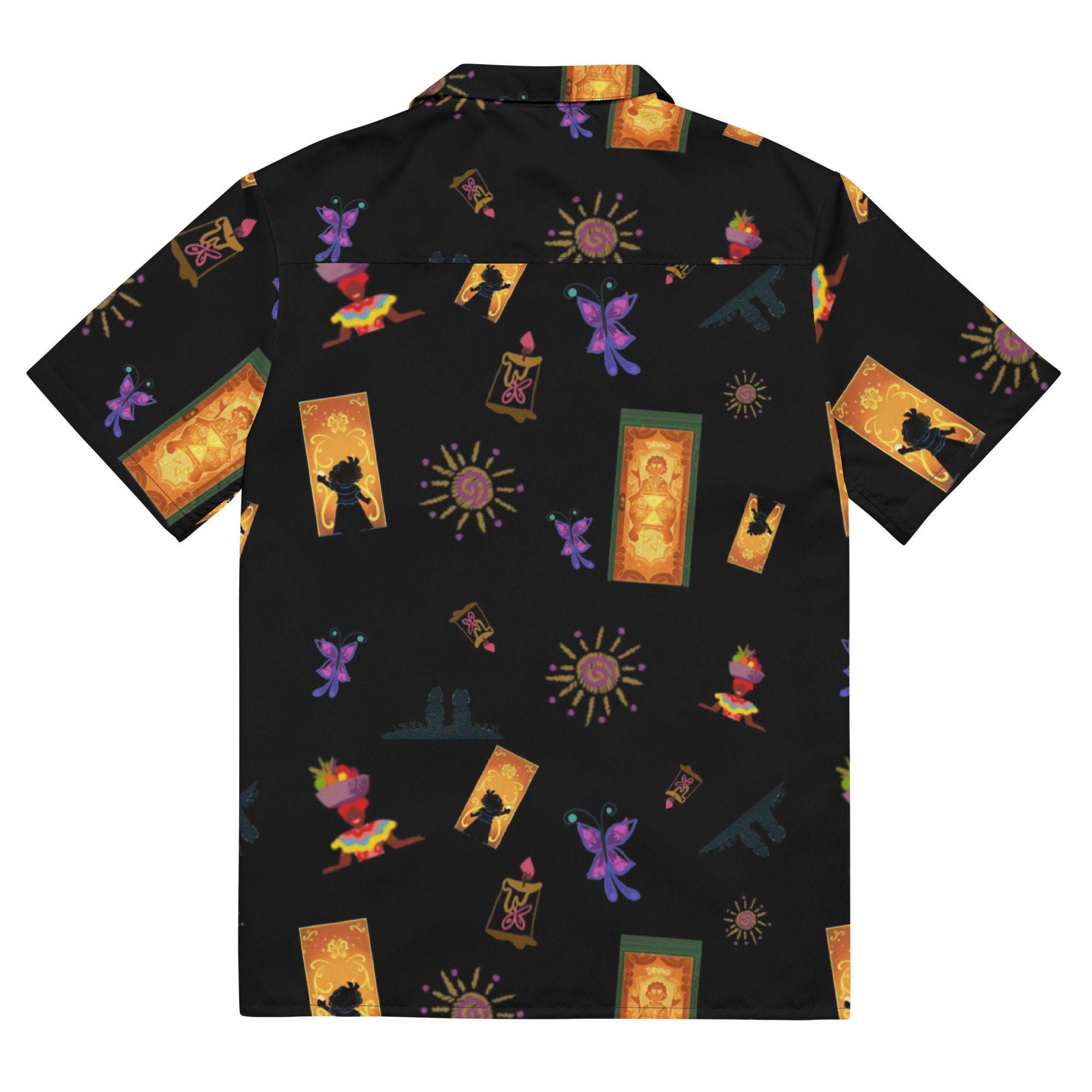 Disney Encanto Inspired Pattern Button Down Shirt-disneyworld - Etsy