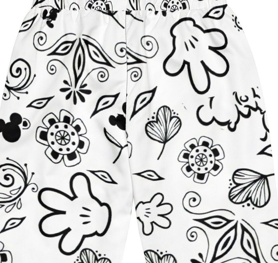 Mickey Mouse Inspired Bandana Pattern-Disney Track Pants-Unisex Track ...