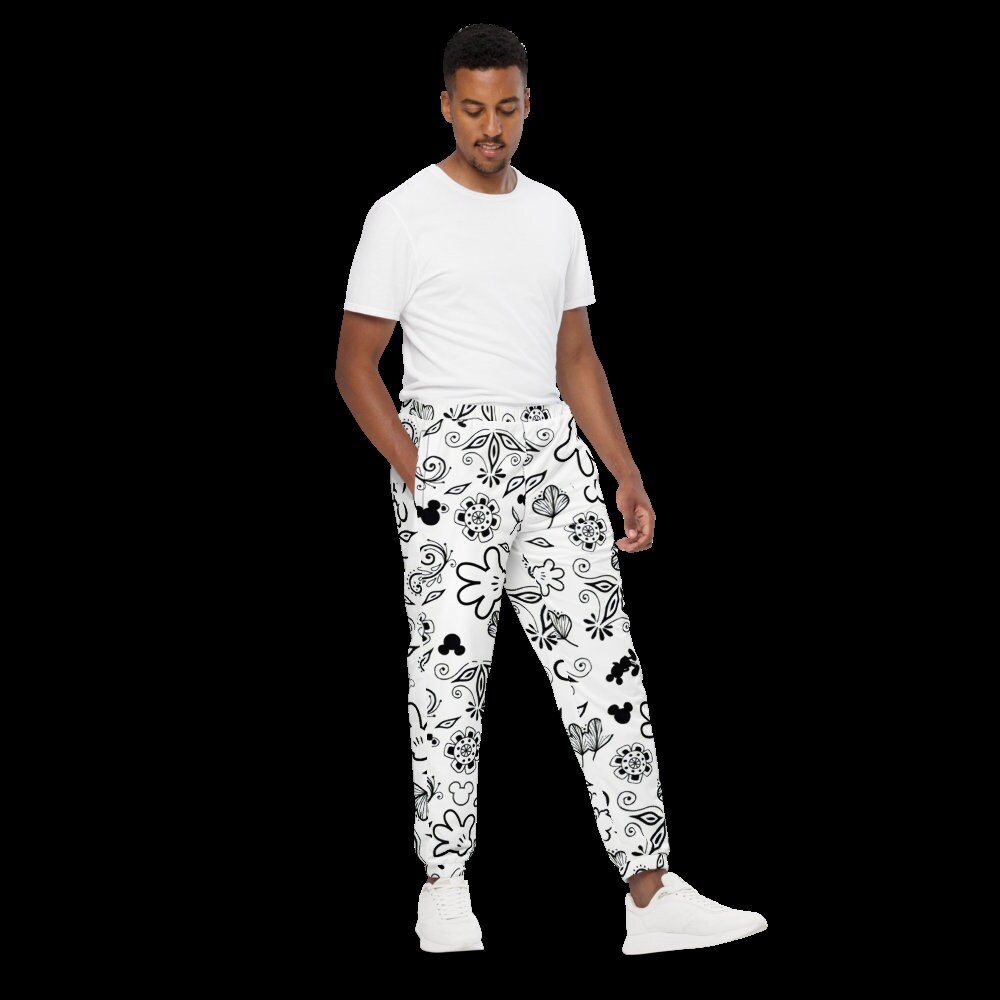 Mickey Mouse Inspired Bandana Pattern-Disney Track Pants-Unisex Track ...