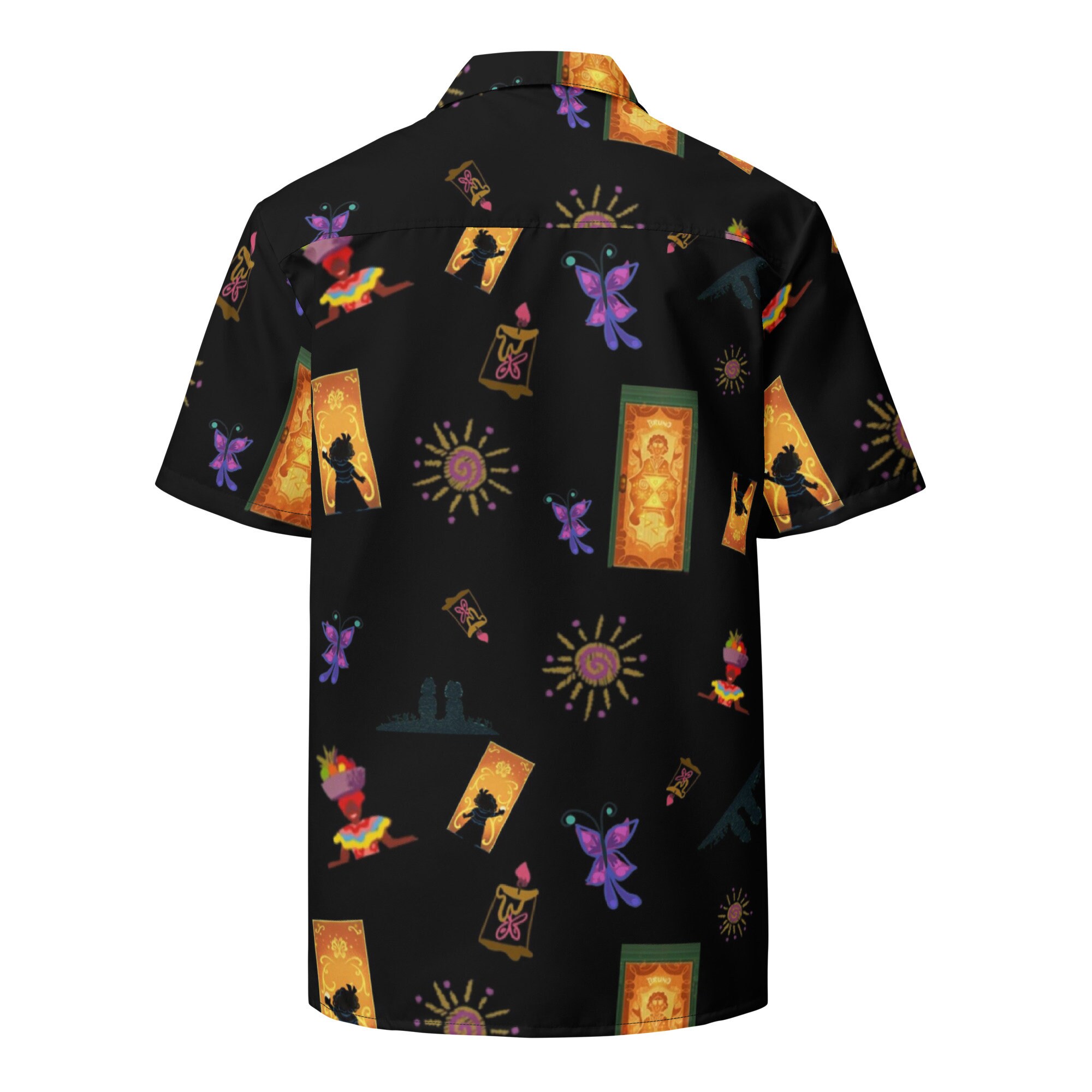 Disney Encanto Inspired Pattern Button Down Shirt-disneyworld - Etsy