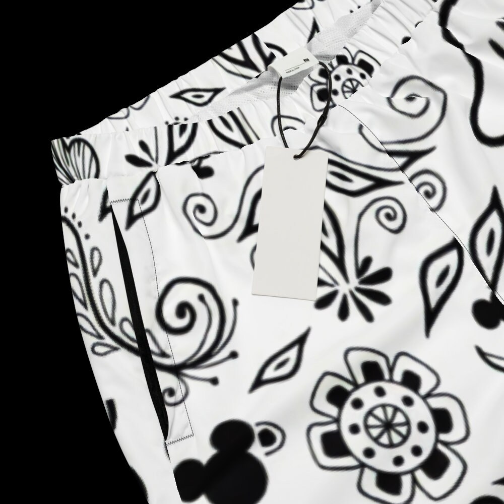 Mickey Mouse Inspired Bandana Pattern-Disney Track Pants-Unisex Track ...