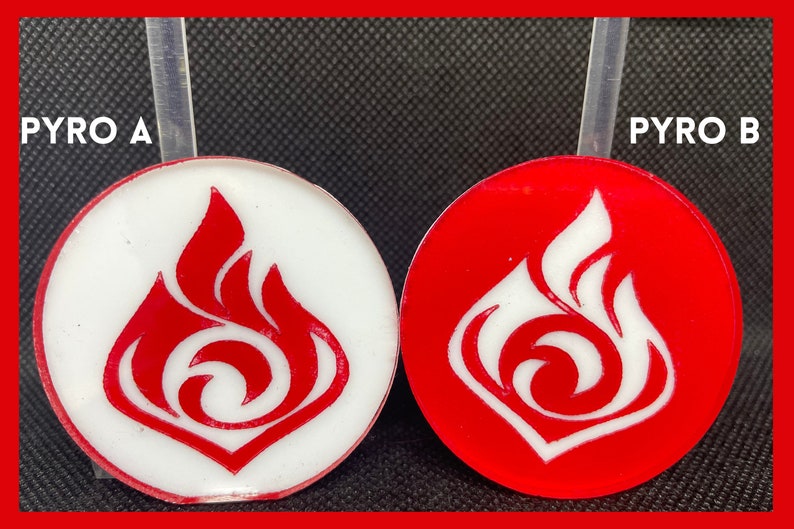 Genshin Impact Element Magnets | Elemental Reactions Pyro Hydro Cryo ...
