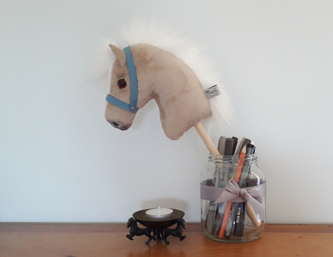 Palomino Mini Hobby Horse Collectible - Desk Mascot Decoration ...