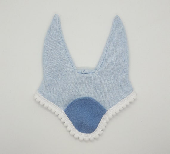 Deluxe Ear Bonnet Pale Blue for Hobby Horse Fly Veil for | Etsy