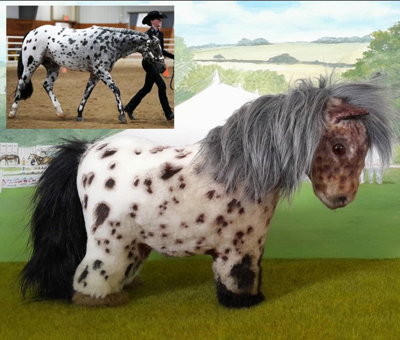 Custom Model Pony - Handmade to Order Personalised Horse Plush ...