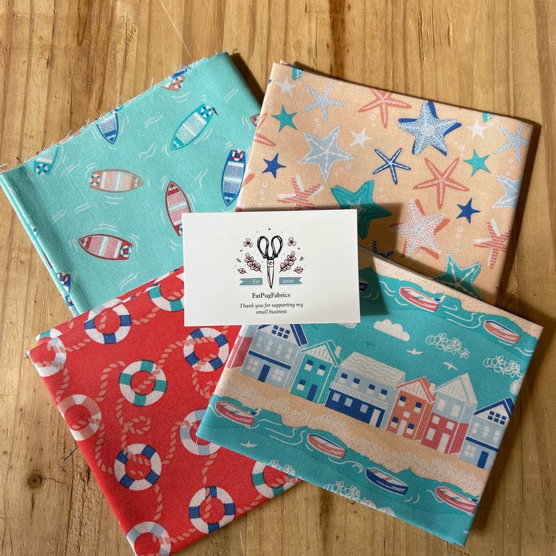 Beach Theme Fabric - Etsy