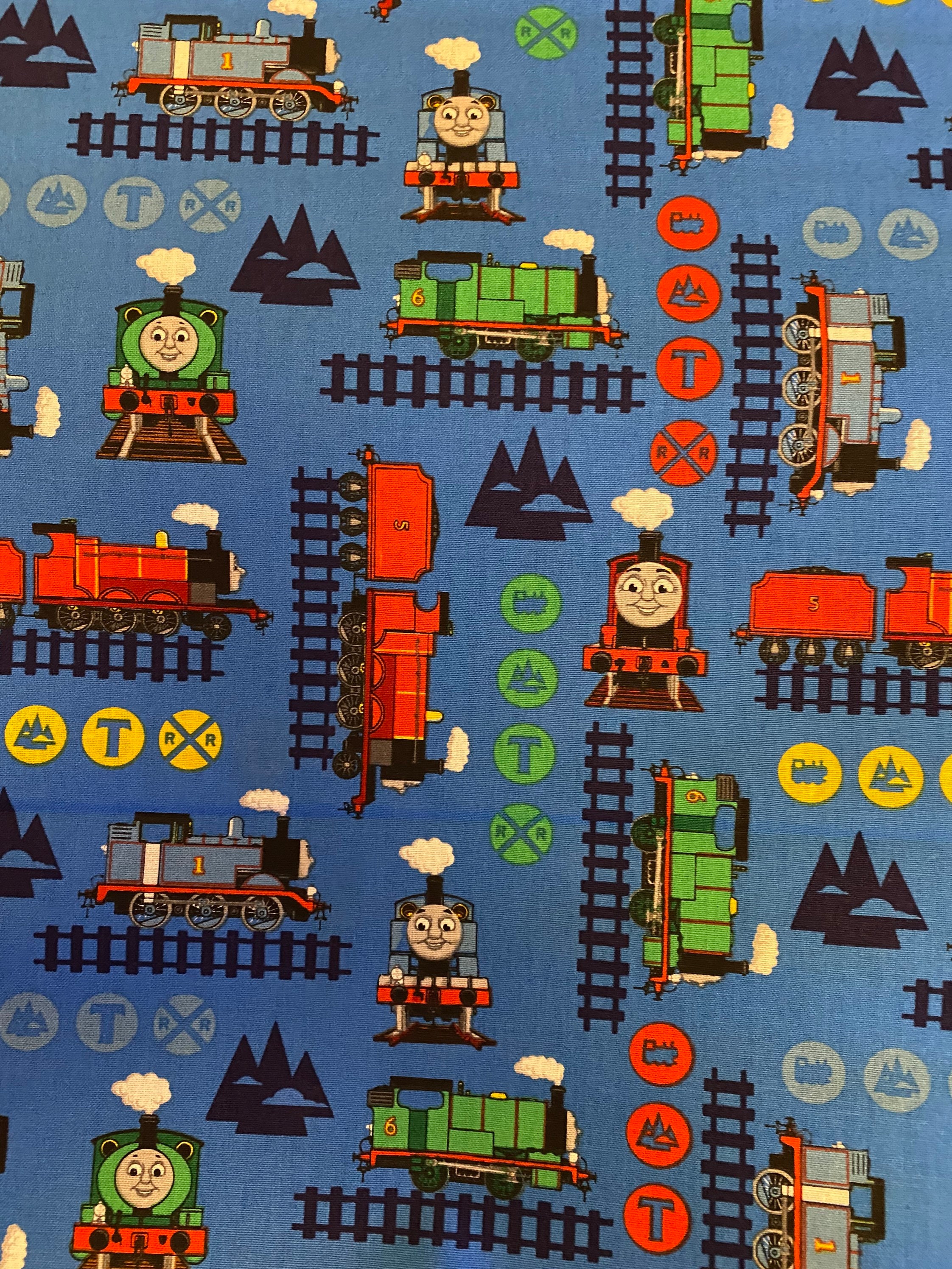 Thomas the Tank Engine and Friends Fabrics - Etsy UK