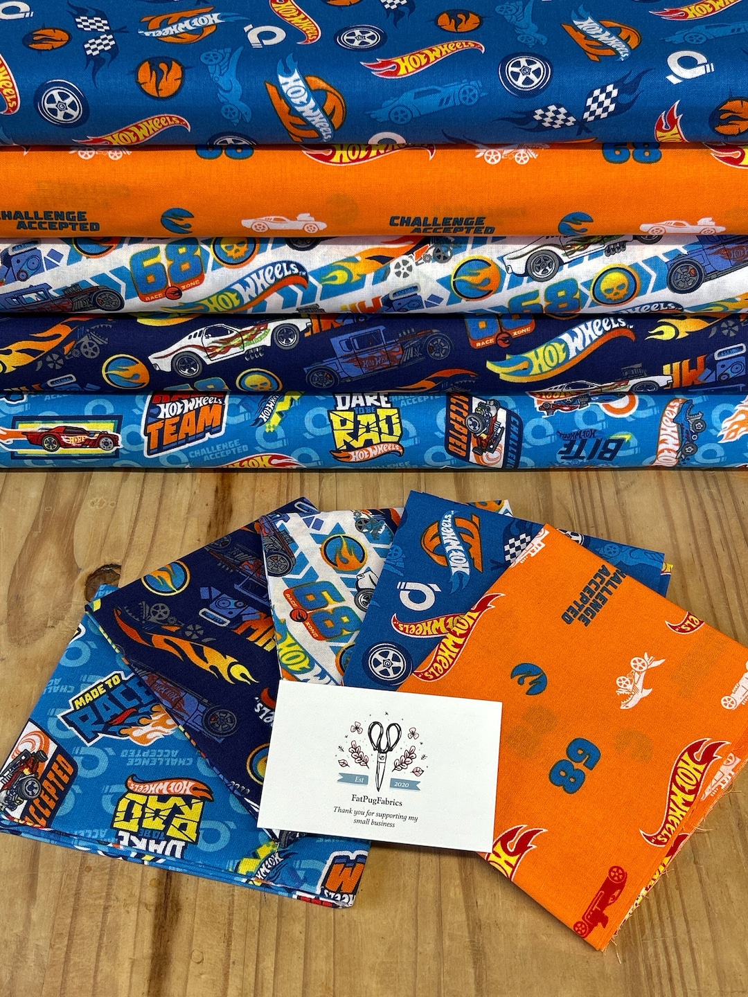 Hot Wheels Fabric Bundle for Quilting/crafting, Car Fabric Bundle ...