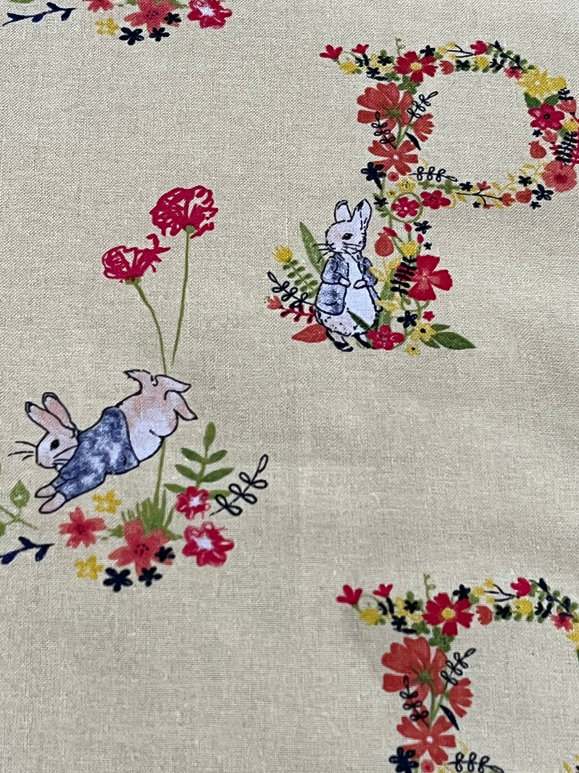 Peter Rabbit Floral Fat Quarter Bundle of 5 Fabrics - Etsy