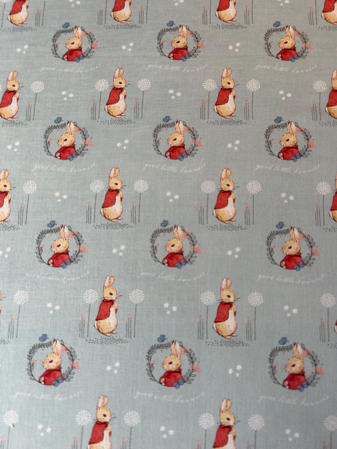 Flopsy, Mopsy, Cottontail, Peter Rabbit Fabric, Classic Characters ...