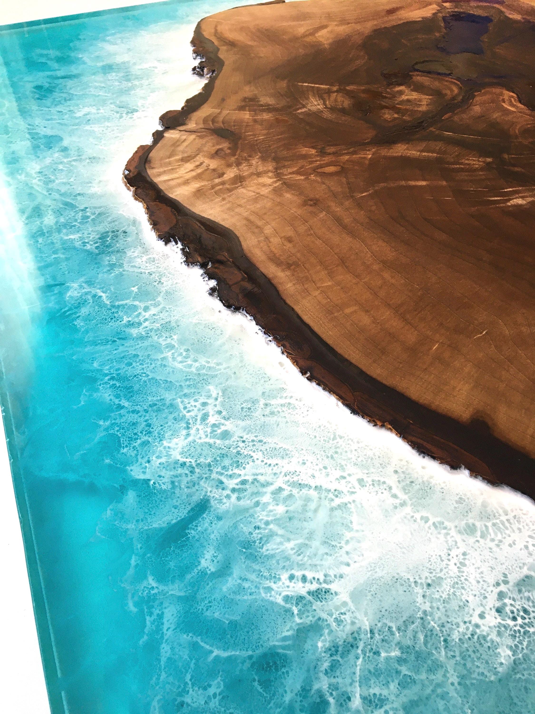 Wooden Shores Wall Art - Etsy