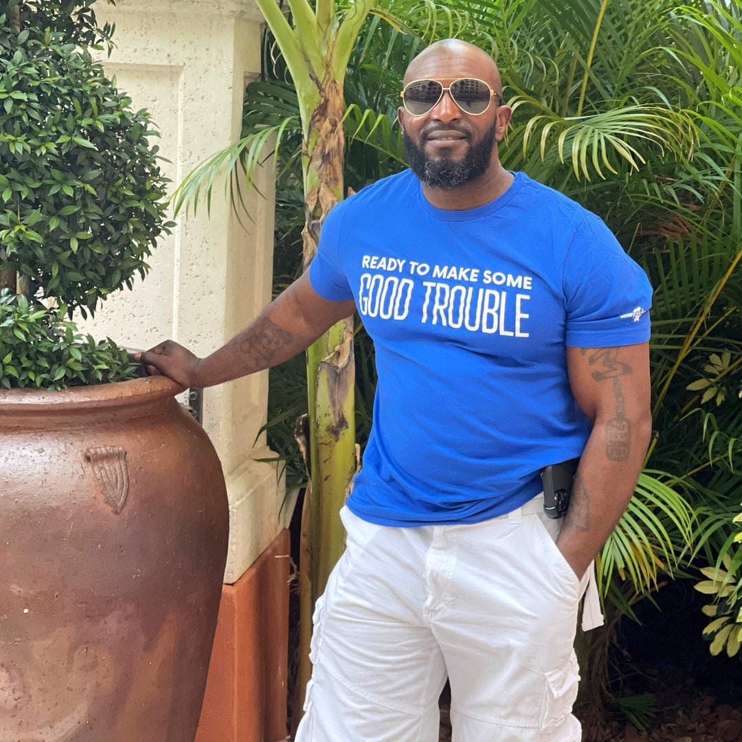 Good Trouble T-shirt Summer Tee, Inspirational Tees, Mantras and ...