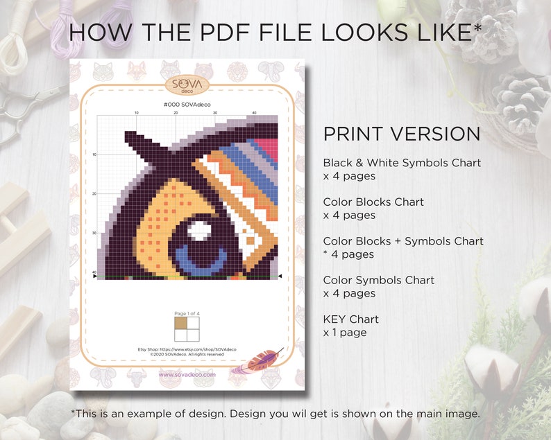 Letter V Cross Stitch Pattern PDF Monogram Floral Embroidery Design ...