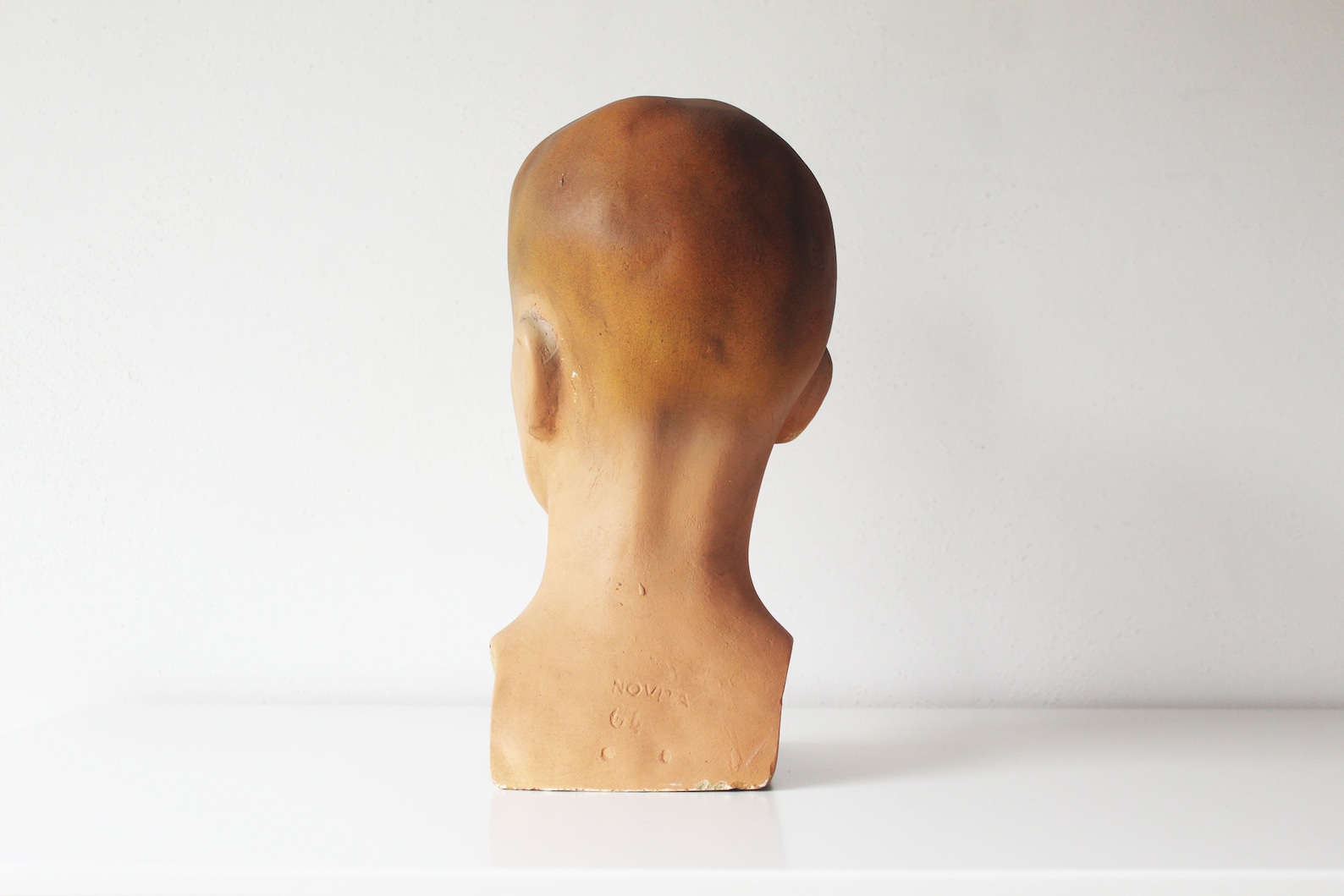 Vintage French Child Plaster Mannequin Head Art Deco Style | Etsy