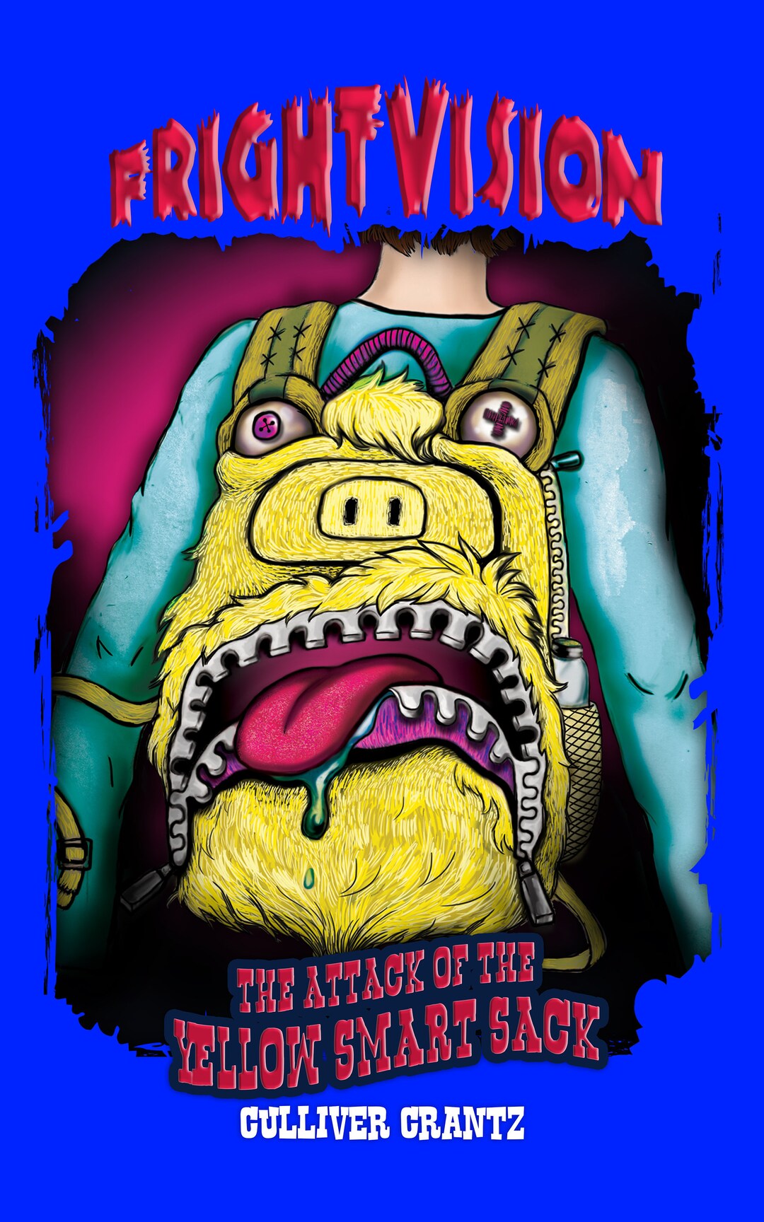 The Attack of the Yellow Smart Sack frightvision Book 6 - Etsy