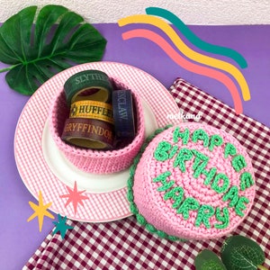 Happy Birthday Harry Cake Crochet Box - Etsy