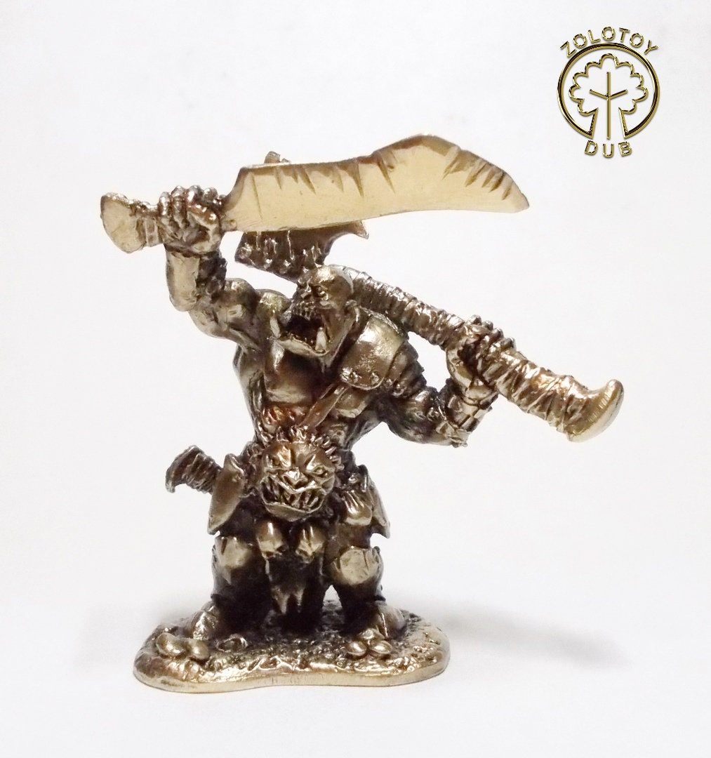 Toys Toys & Games Role Playing Miniatures Orc boss miniature Ork ...