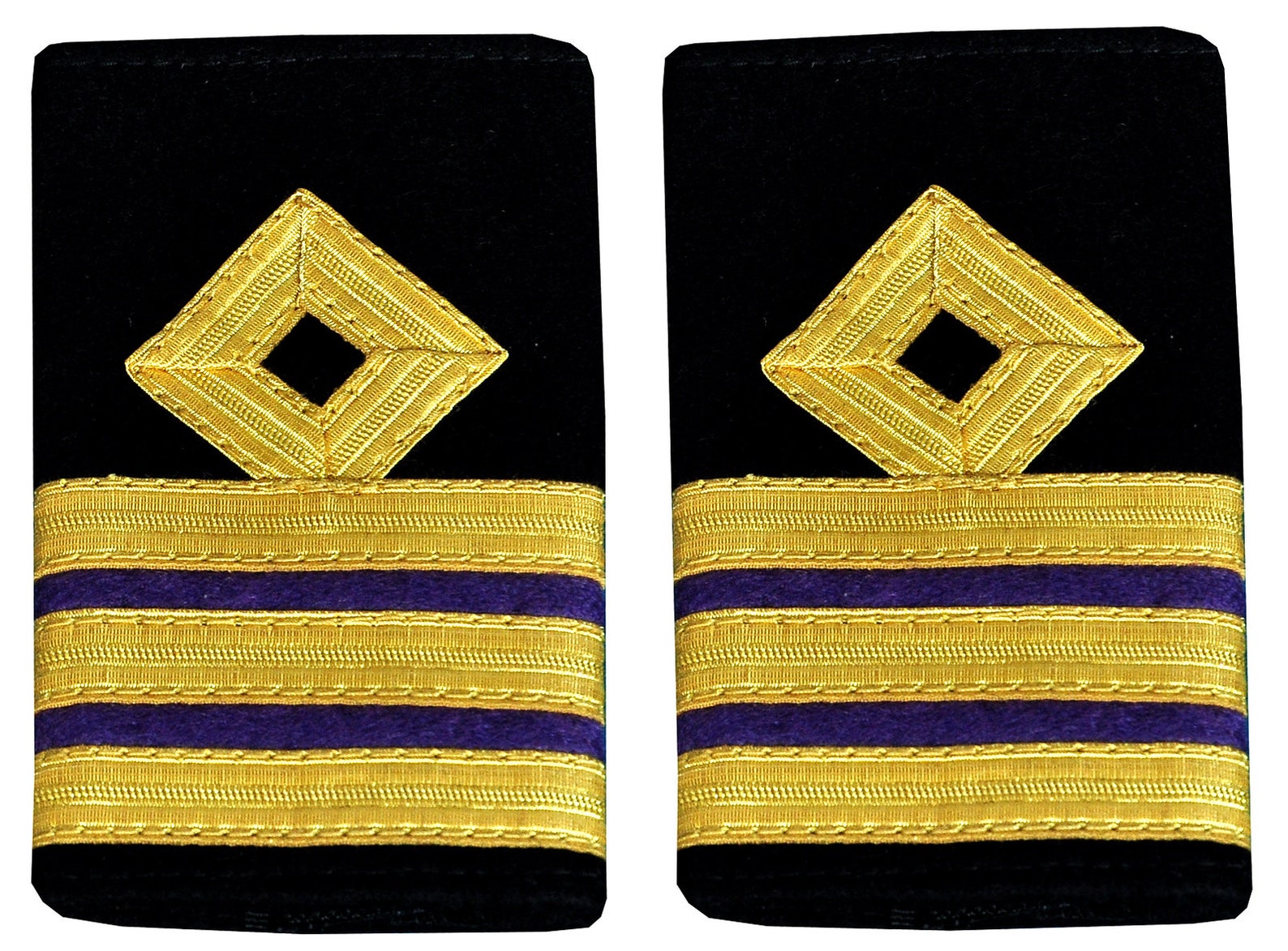 Second Engineer Diamond Epaulette Merchant Marine Navy Three - Etsy