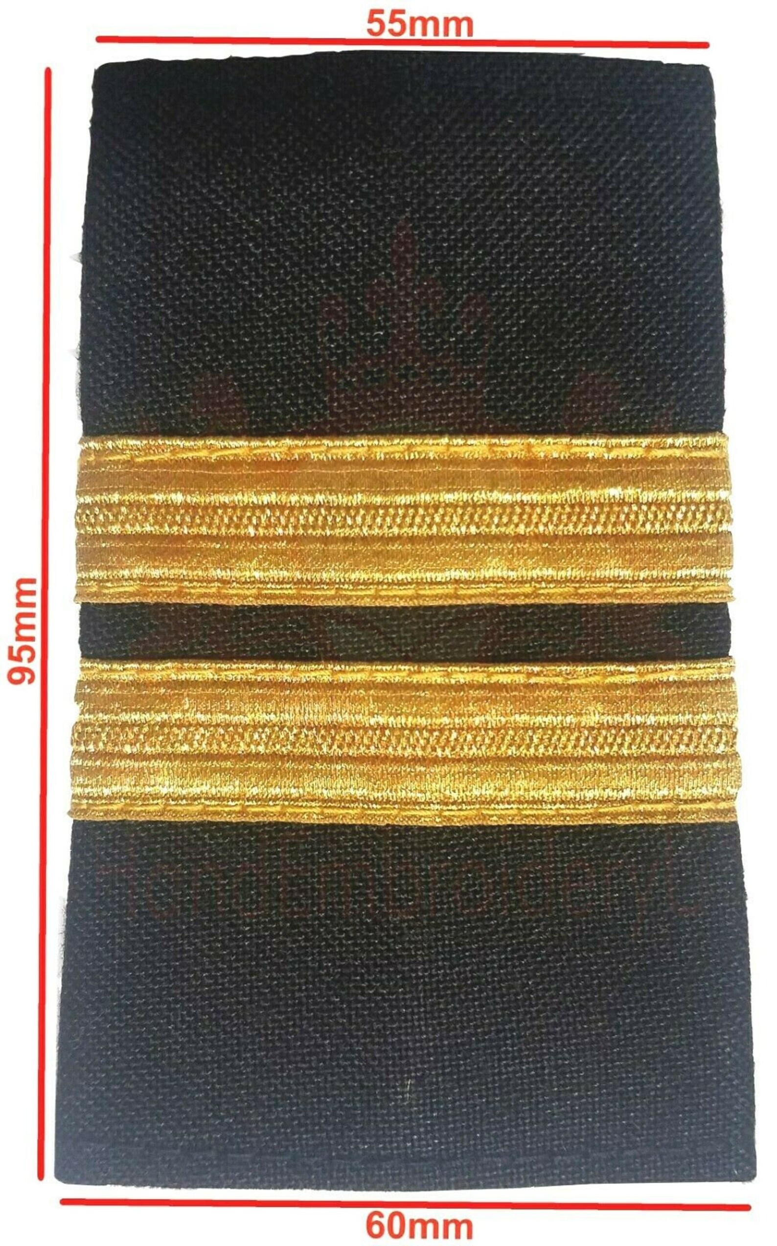 Flight Officer Two Bar Gold Stripes Epaulettes Pilot - Etsy UK