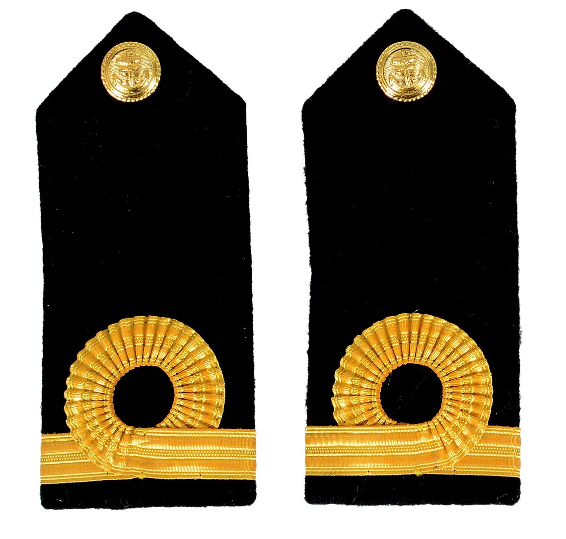 Royal Navy S. Lt Sub Lieutenant Rank Insignia Shoulder Strap Board ...