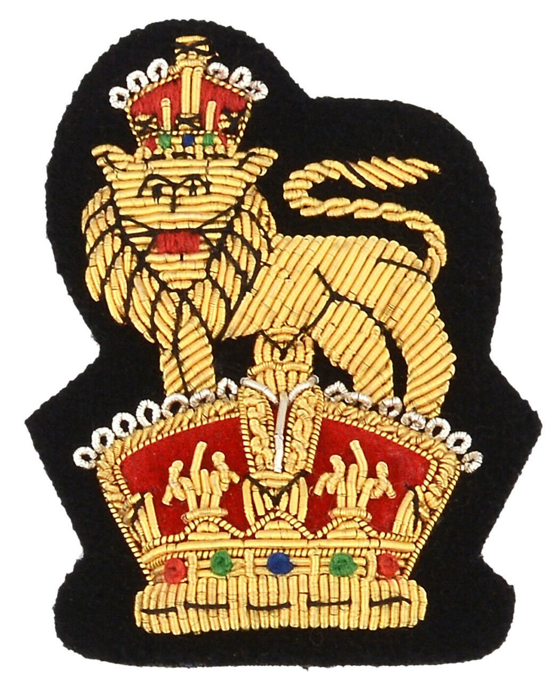 British Army Staff Officer No 1 Service Dress Cap Badge - Etsy