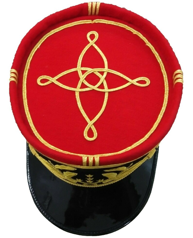 French Military Kepi France Army Embroidery Cap Peak - Etsy