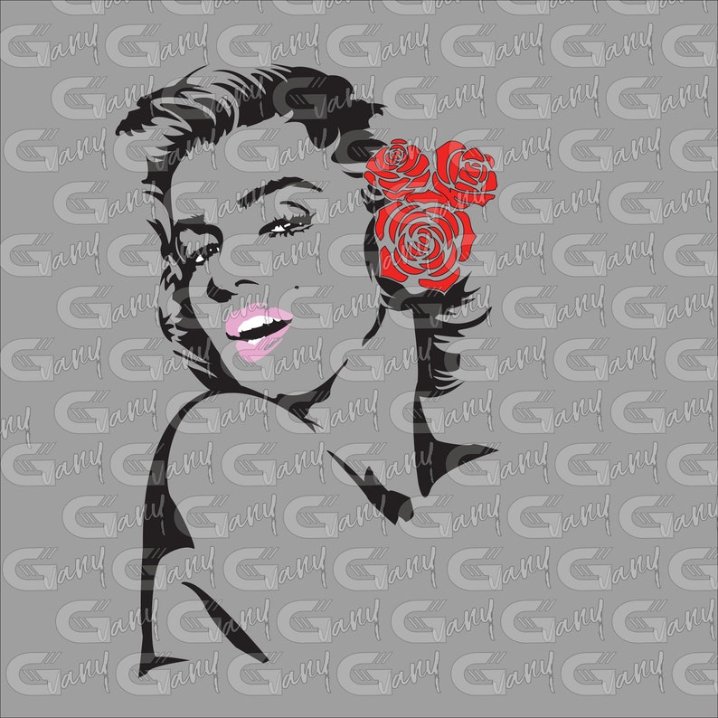 Marilyn Monroe SVG,PDF,EPS Files - Etsy
