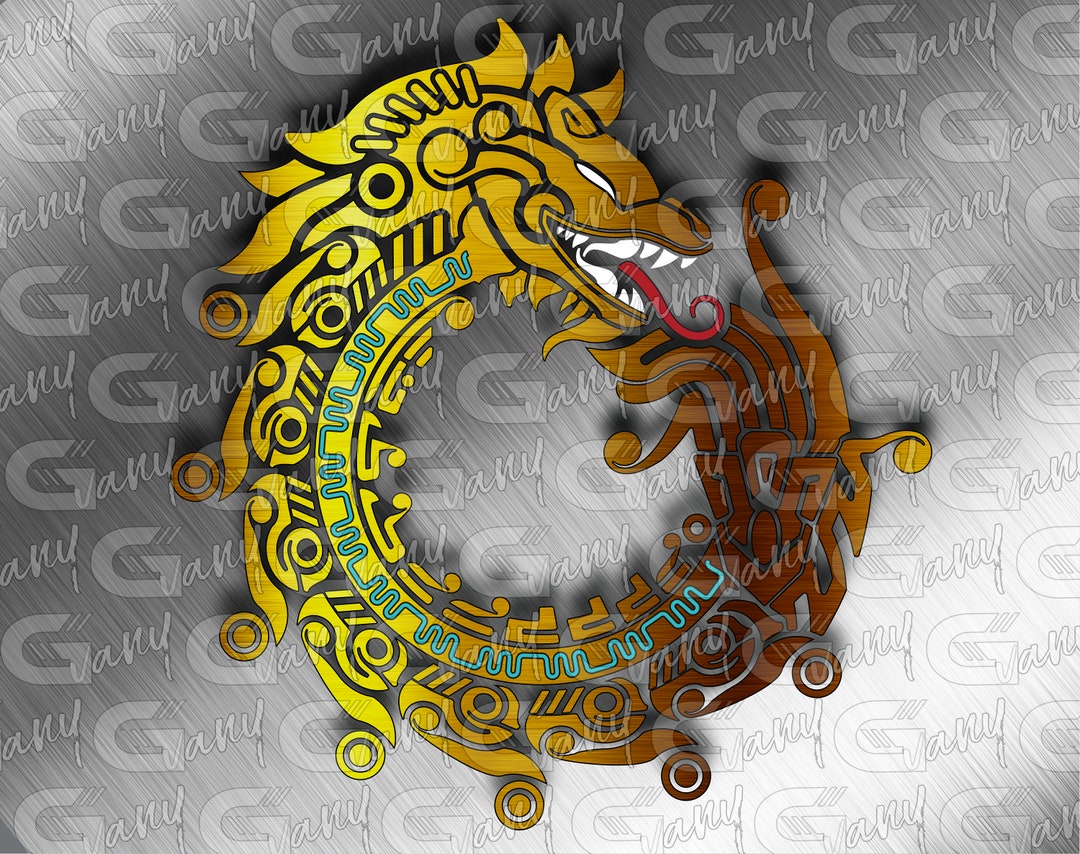 Quetzalcoatl Vector - Etsy