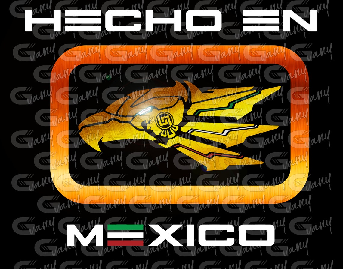Hecho En Mexico Logo File, Pdf,svg,ai.eps. - Etsy