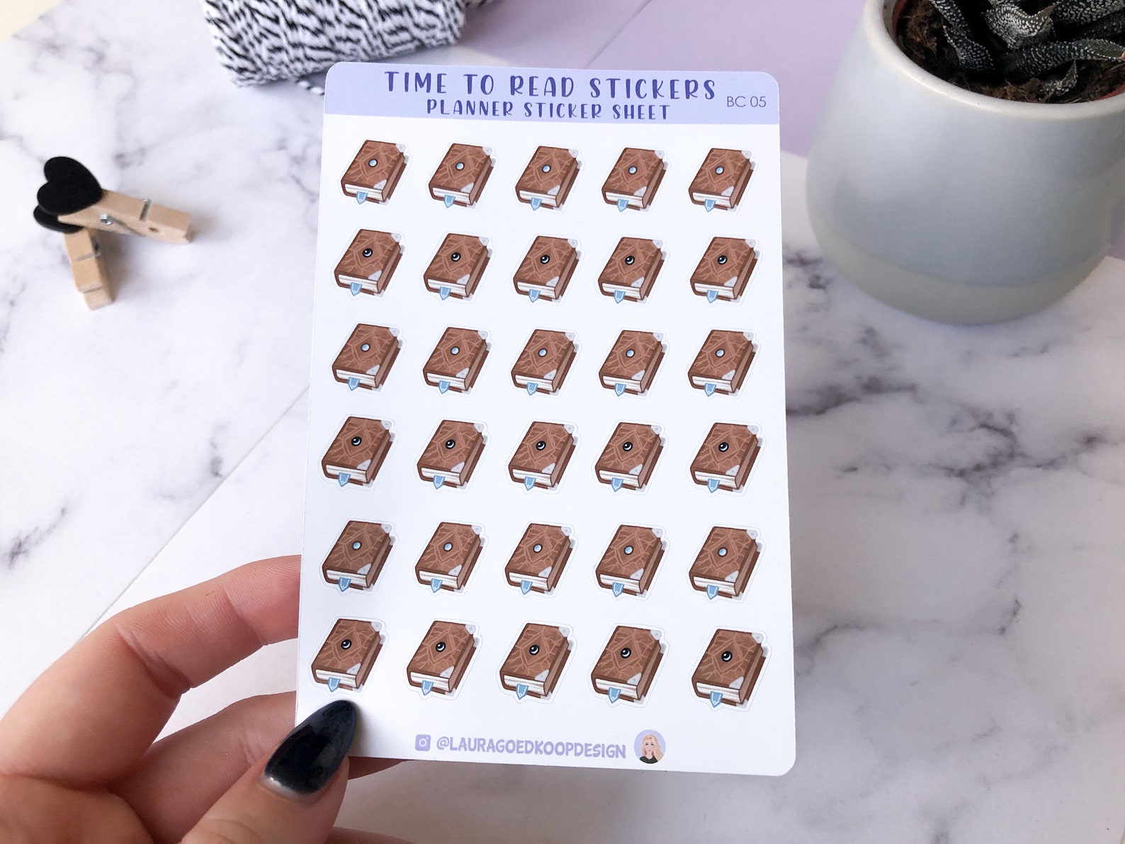 Time to Read Stickers Book Reading reminder planner Happy | Etsy